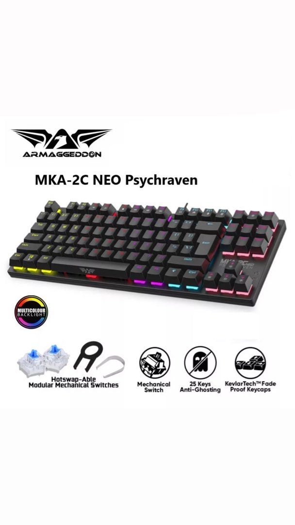 [BRAND NEW] Armaggeddon MKA-2C NEO Psychraven, Computers & Tech, Parts ...