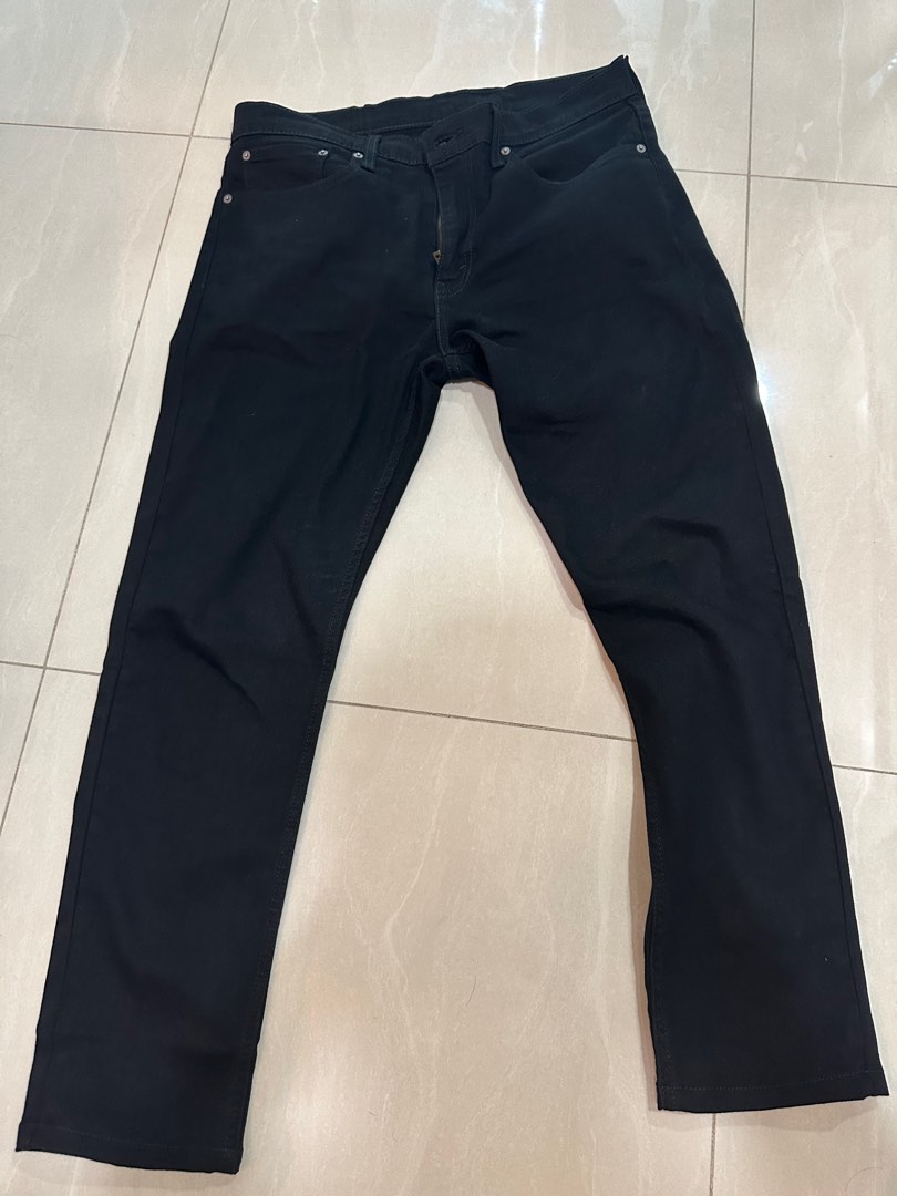 Brand new Levis 512 Black Jeans, Men's Fashion, Bottoms, Jeans on Carousell