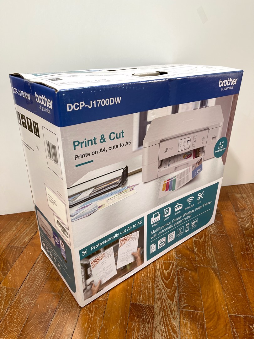 Brother DCP-J1700DW 3-In-1 Smartcut Inkjet Printer, Computers & Tech ...