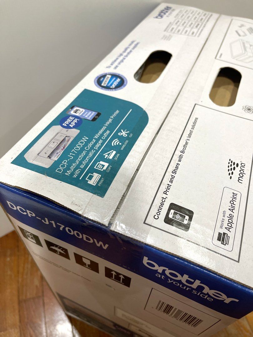 Brother DCP-J1700DW 3-In-1 Smartcut Inkjet Printer, Computers & Tech ...