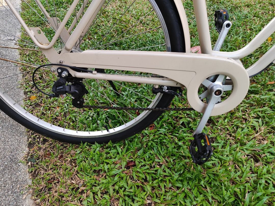 Btwin elops 120 city hybrid bike 28inch, Sports Equipment, Bicycles ...