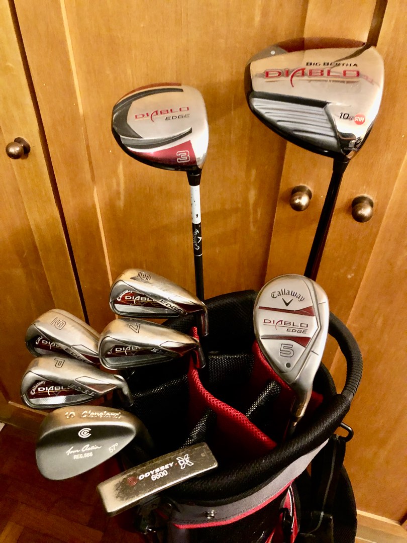 Callaway Diablo Full Complete Golf Set, Sports Equipment, Sports ...