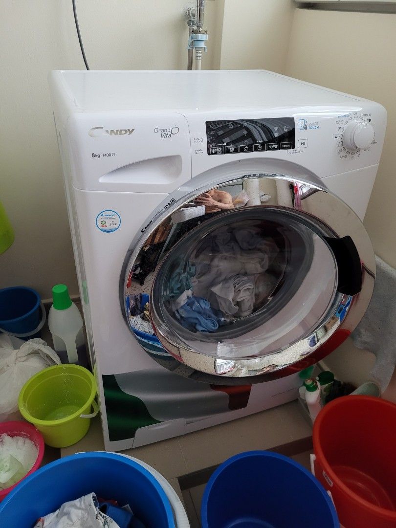 Candy 8kg Front load washing machine, TV & Home Appliances, Washing ...