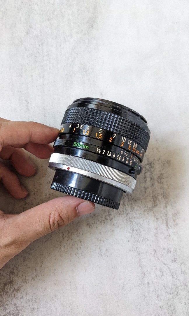 Canon FD 50mm f1.4 SSC *READ*, Photography, Lens & Kits on Carousell