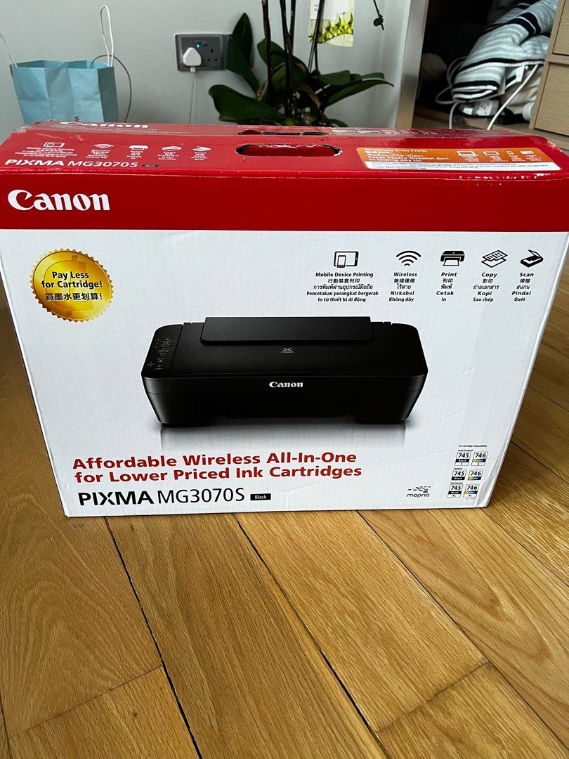 Canon Pixma MG3070S printer, Computers & Tech, Printers, Scanners ...