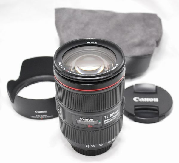 Canon佳能EF 24-105mm F4 L IS II USM, 攝影器材, 鏡頭及裝備 - Carousell