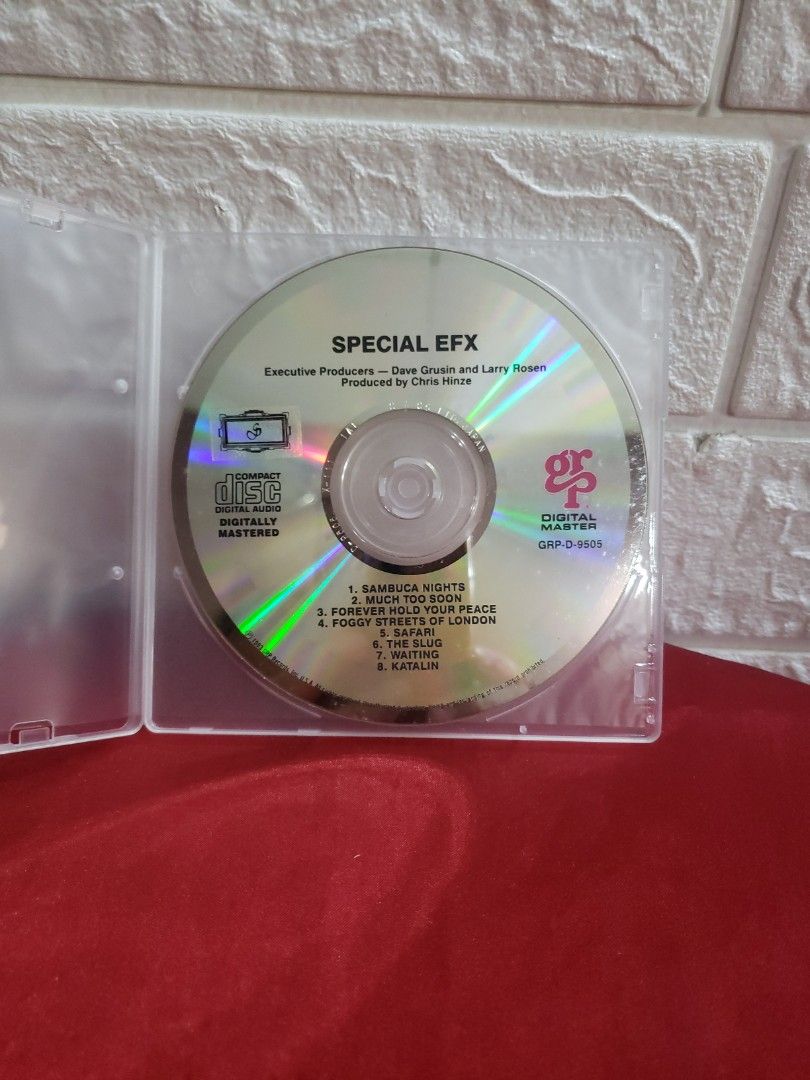 CD JAZZ / 1983 US PRESS GRP ( rare ) - SPECIAL EFX _ SPECIAL EFX DEBUT ALBUM ( NO INLAY ...