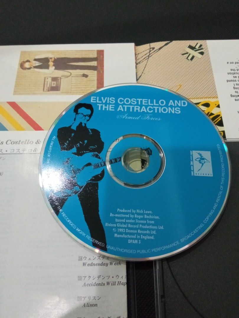 CD Elvis Costello - Armed forces (extended play), Hobbies & Toys, Music ...