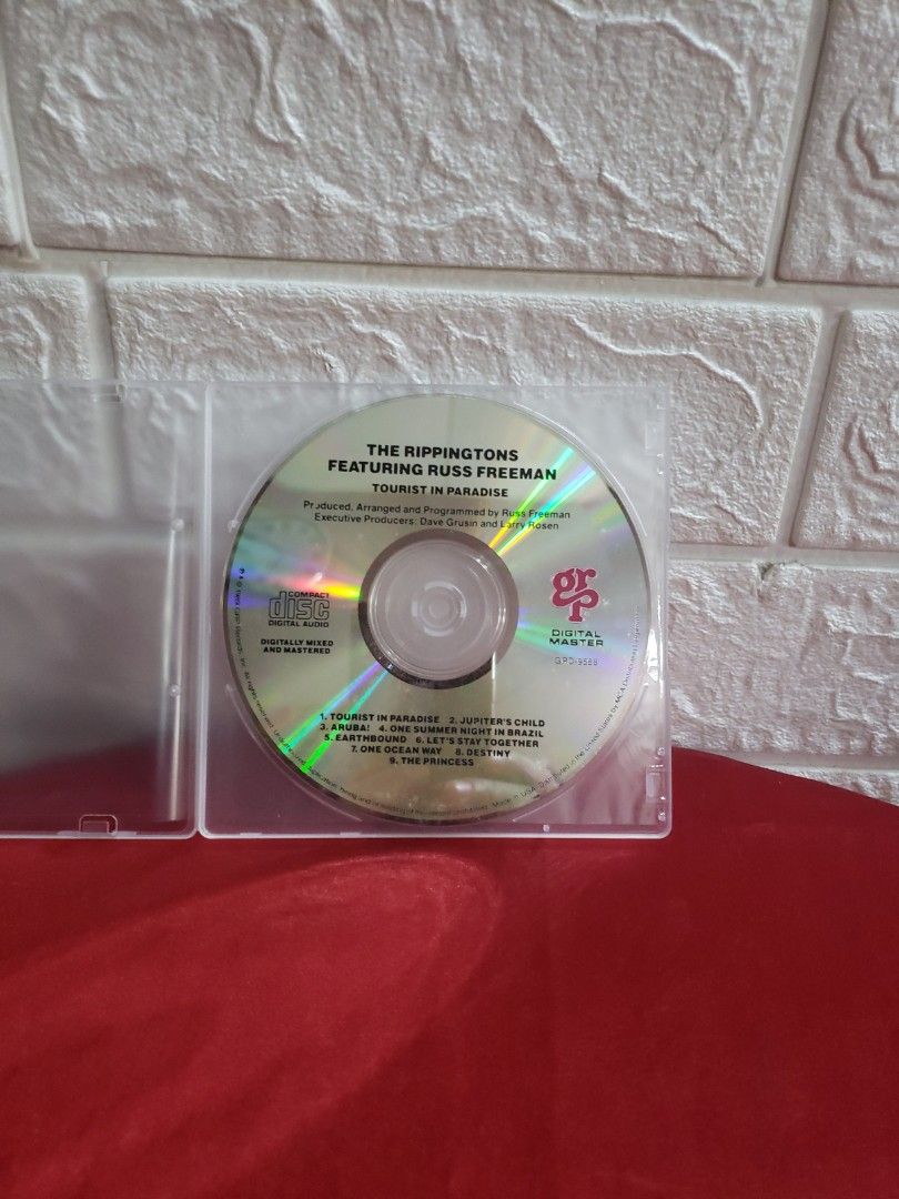 CD JAZZ / 1989 US PRESS GRP - THE RIPPINGTONS featuring RUSS FREEMAN ...