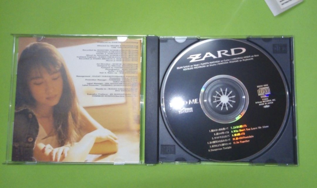CD ZARD : HOLD ME ALBUM (1992) J-POP IZUMI SAKAI 1990S JAPANESE POP, Hobbies & Toys, Music ...