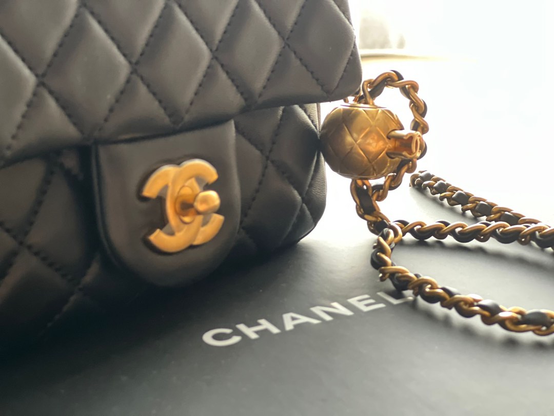 Chanel Mini Square Flap Coco Crush, Luxury, Bags & Wallets on Carousell