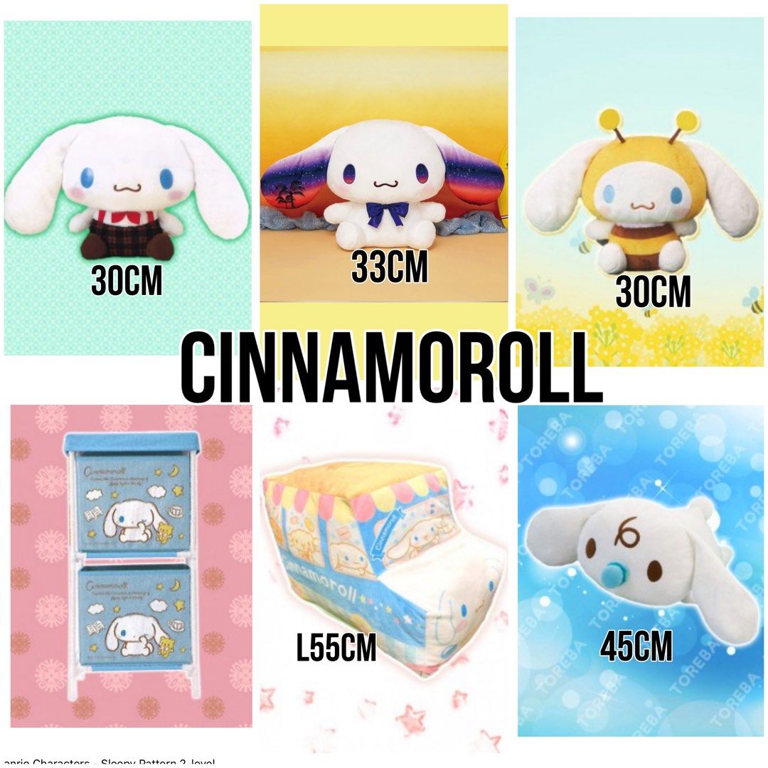 [SALES] Japan Cinnamoroll Cinna Sanrio Sunset Purple Plush Plushie ...