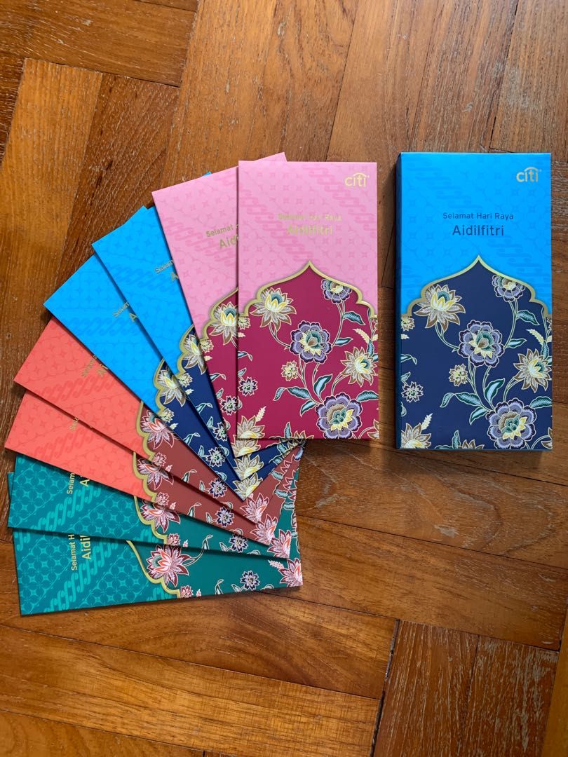 Citibank Red Packet / Green Packet / Hari Raya Packet / Sampul / (8 ...