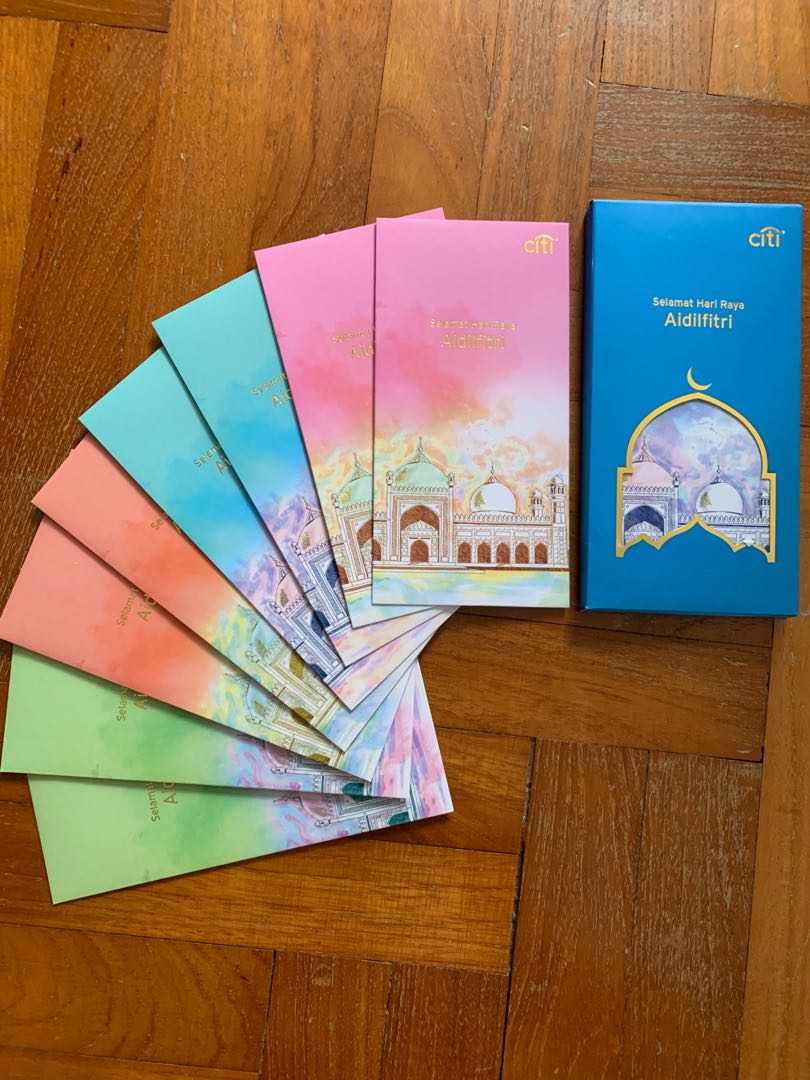 Citibank Red Packet / Green Packet / Hari Raya Packet / Sampul / (8 ...