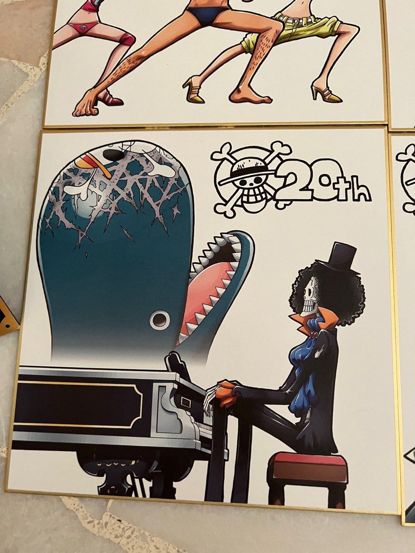 Clearance : One Piece Ichiban Kuji 20th Anniversary Illustration Board ...