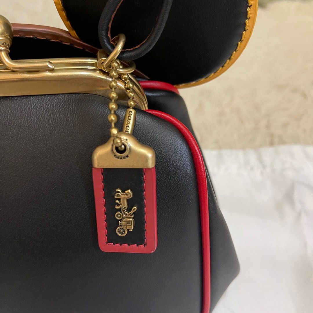 Coach Keith Haring x Mickey Mouse Kisslock Body Bag, Luxury, Bags ...