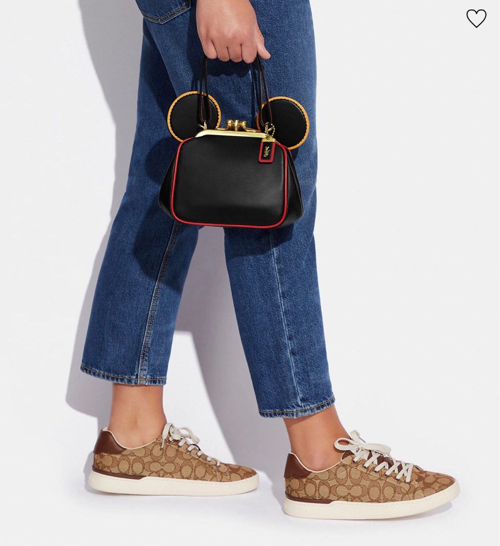 Coach Keith Haring x Mickey Mouse Kisslock Body Bag, Luxury, Bags ...