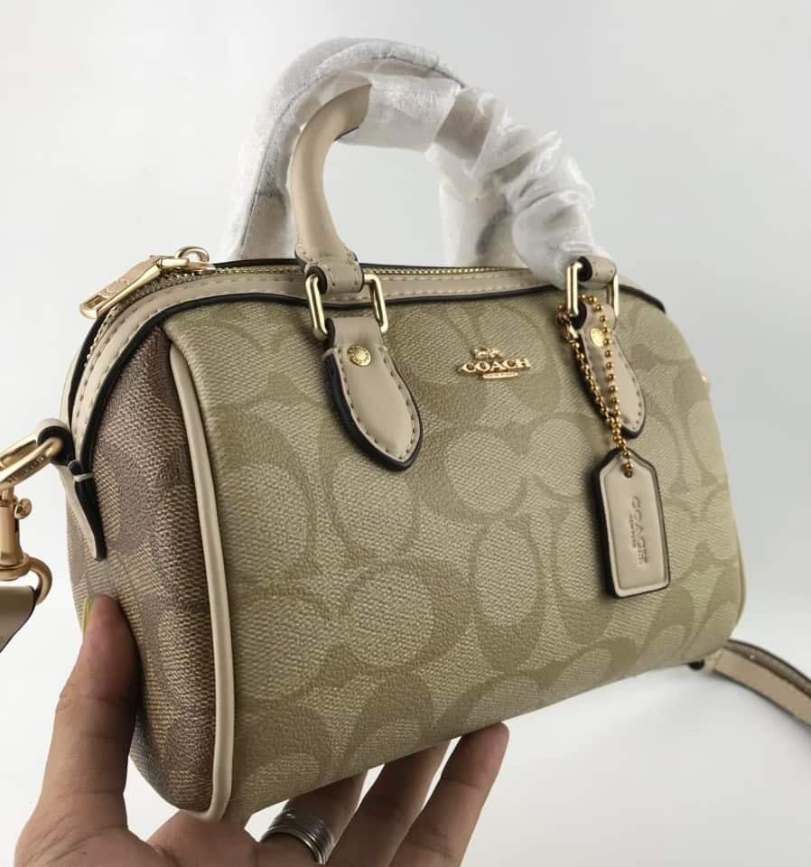 Coach Micro Rowan Monogram, Women's Fashion, Bags & Wallets, Cross-body ...