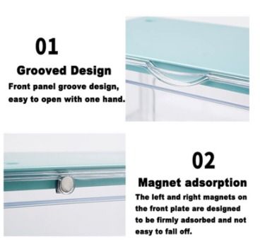 Collapsible Blind Box Toy Display Box Acrylic Display Case Collections ...