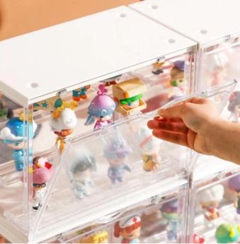 Collapsible Blind Box Toy Display Box Acrylic Display Case Collections ...