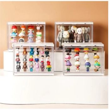 Collapsible Blind Box Toy Display Box Acrylic Display Case Collections ...
