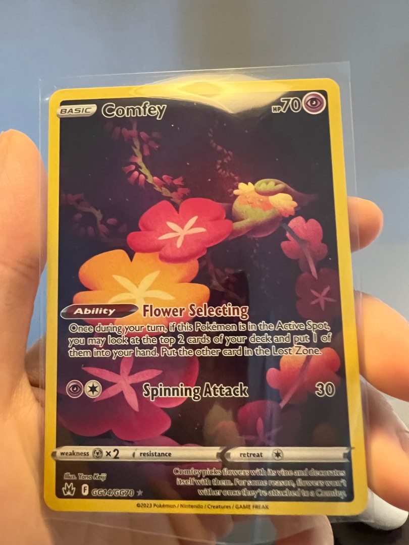 Comfey Crown Zenith - Pokemon TCG Card, Hobbies & Toys, Toys & Games on ...