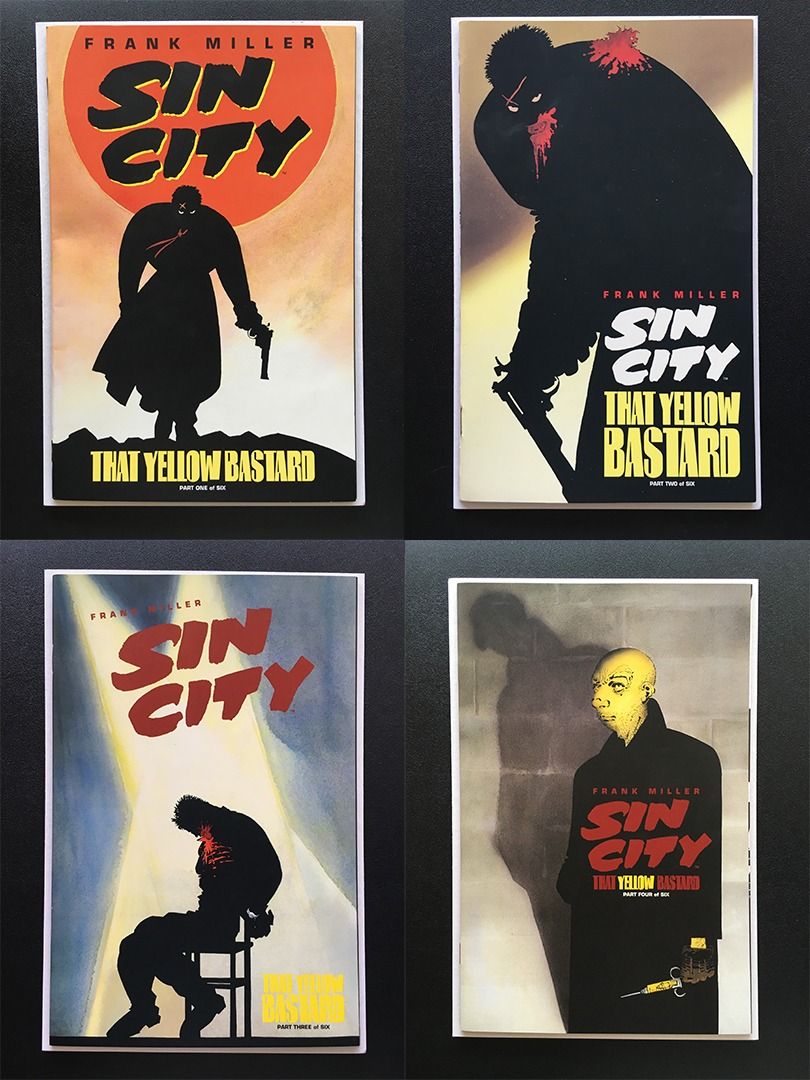 Comics: Bone, Grendel Tales, Hellboy, Madman, Ghostbusters, Rune, Sin City: That Yellow Bastard ...