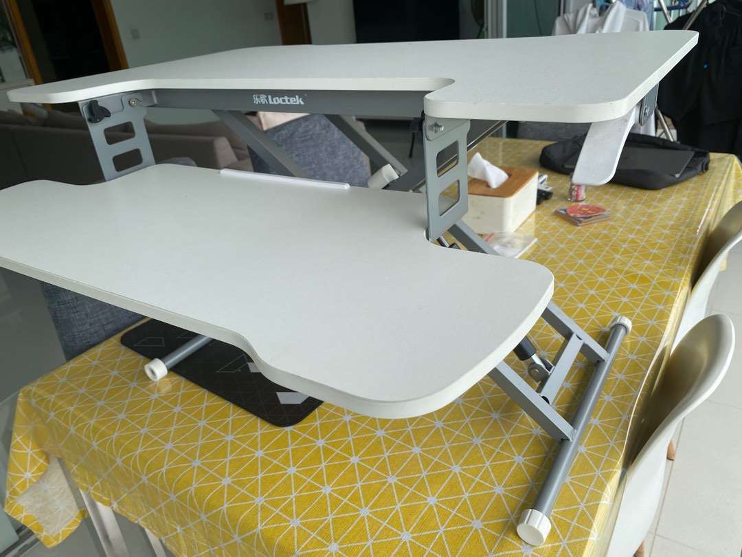 Computer table height extender, Furniture & Home Living, Furniture ...