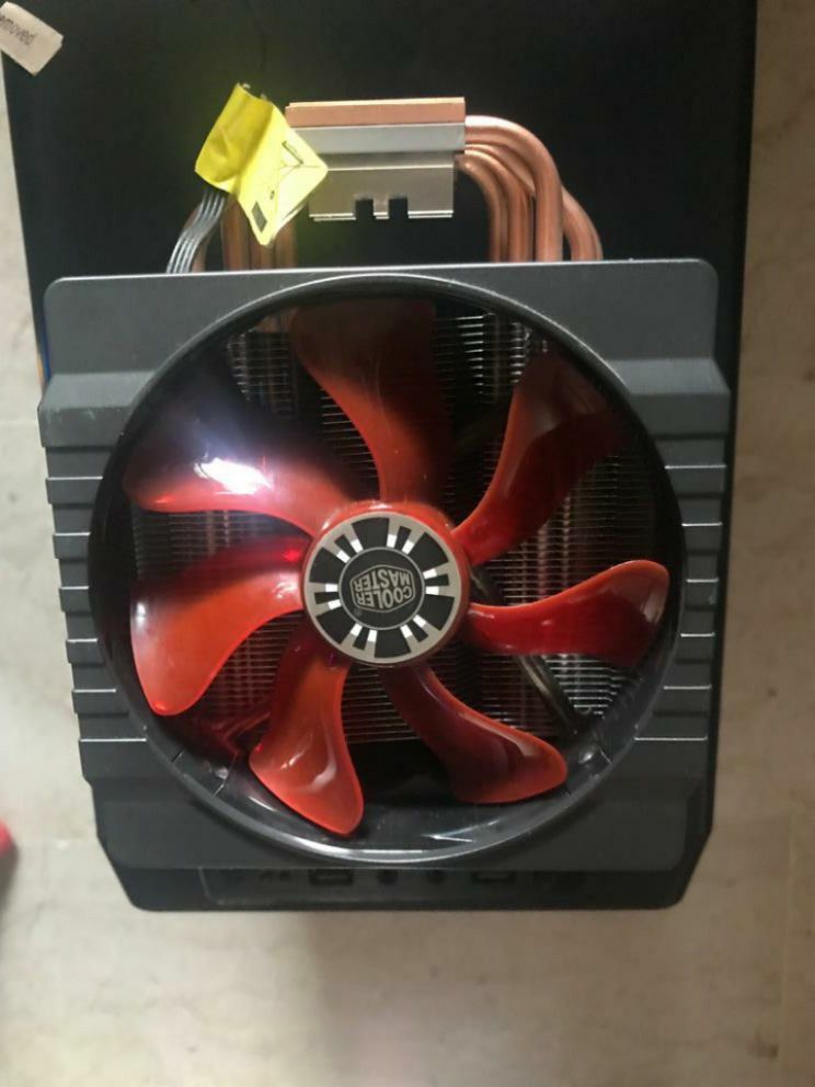 CPU cooler - Cooler Master V6, Computers & Tech, Parts & Accessories ...