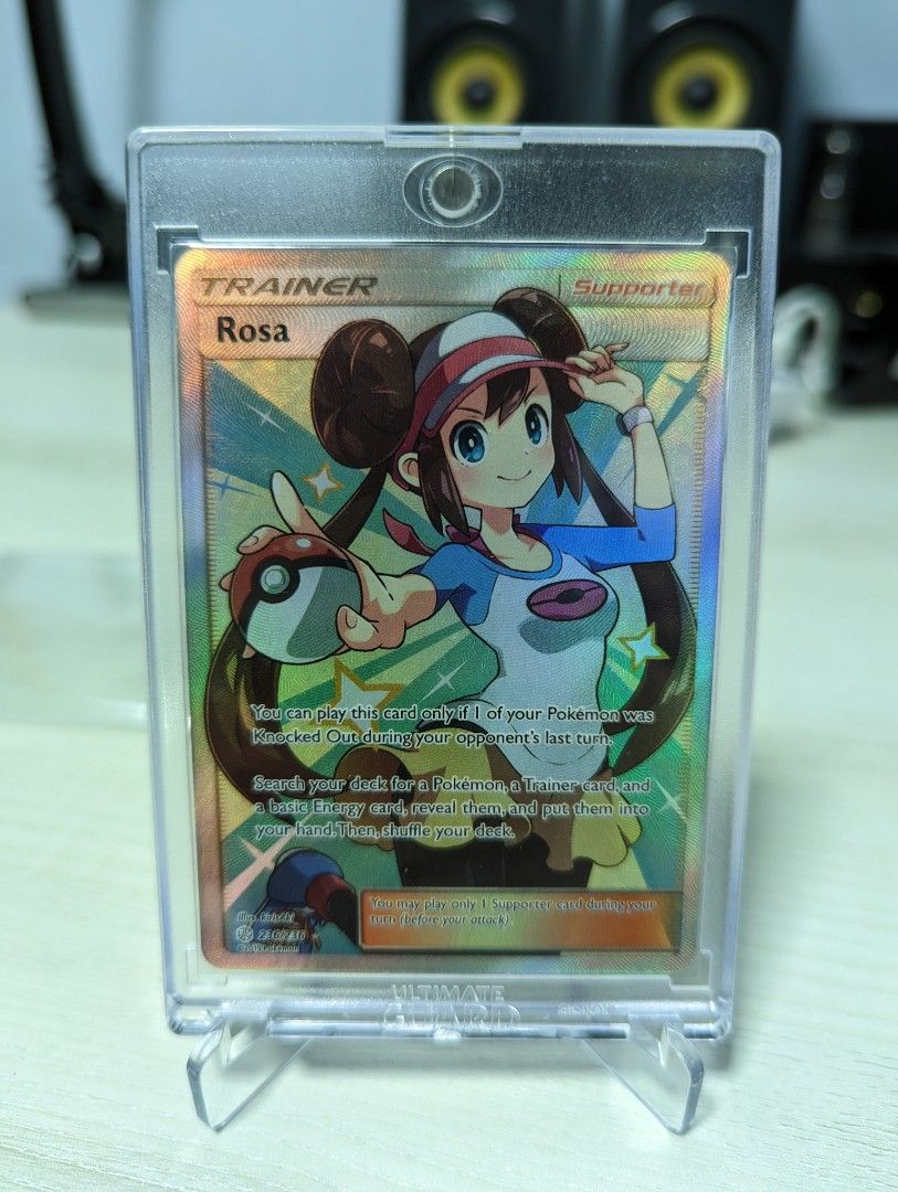 Cosmic Eclipse Rosa Full Art Trainer Card, Hobbies & Toys, Toys & Games ...