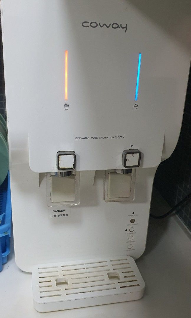 Coway water purifier hot cold completed contract, TV & Home Appliances ...