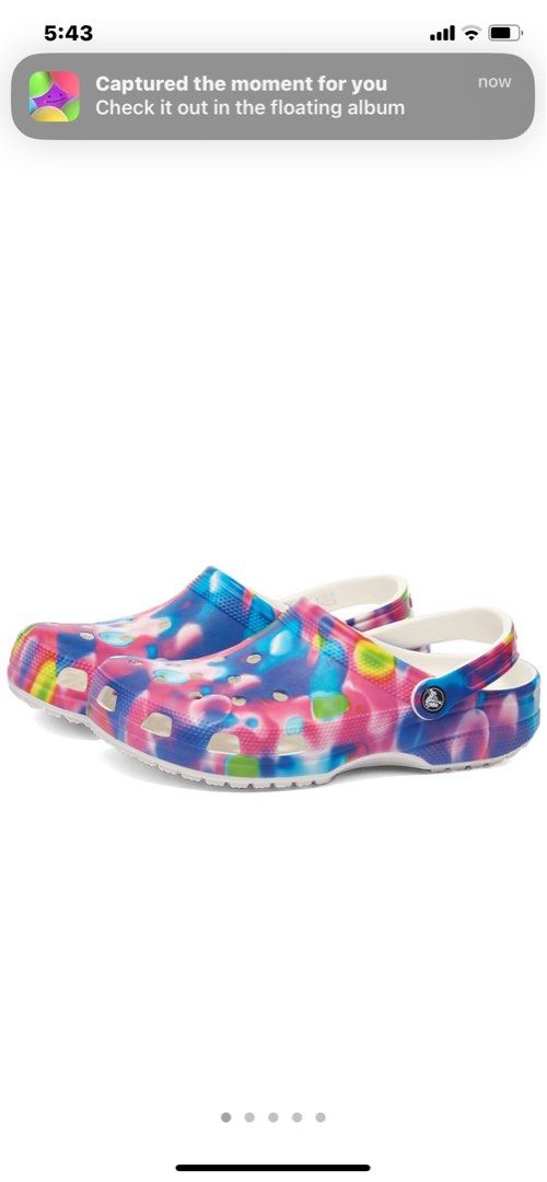 Crocs Classic Clog Patterns, Men's Fashion, Footwear, Flipflops and ...