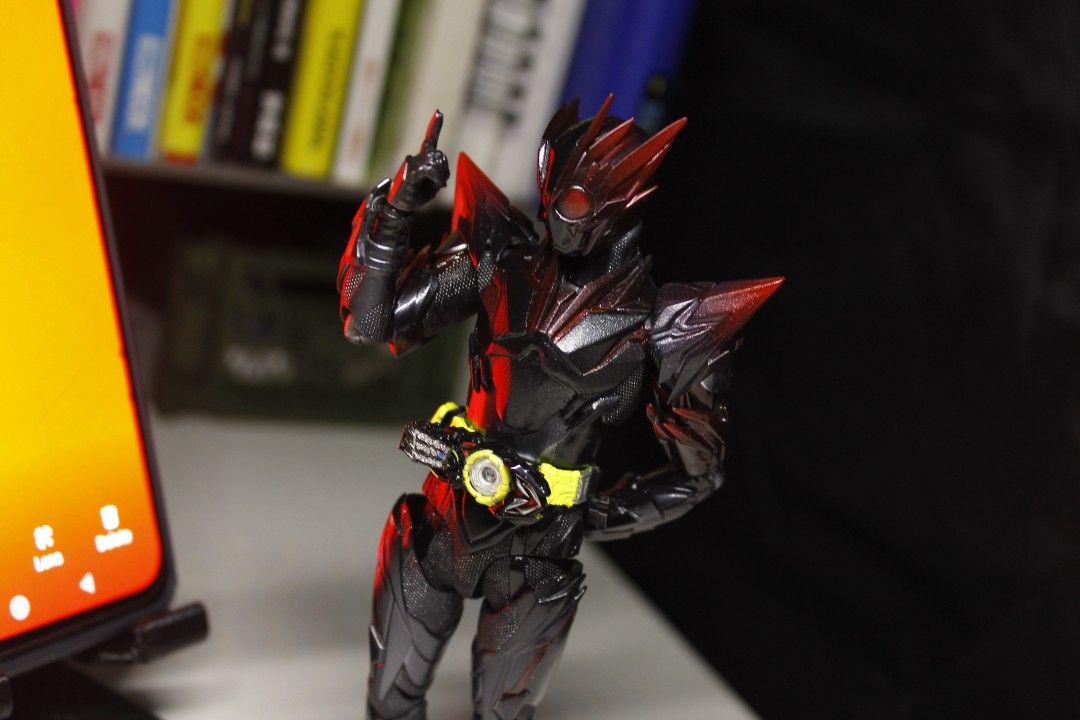 [Custom SHF] Kamen Rider Dark Metal Cluster Hopper, Masked Rider Zero ...