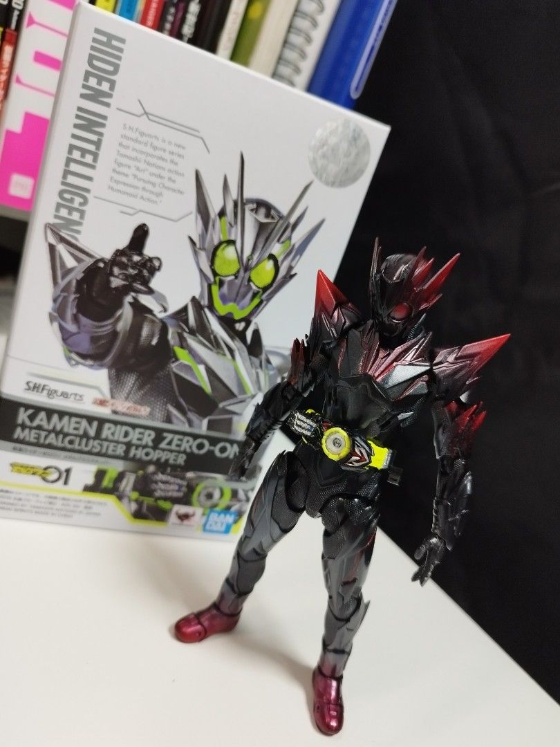 [Custom SHF] Kamen Rider Dark Metal Cluster Hopper, Masked Rider Zero ...