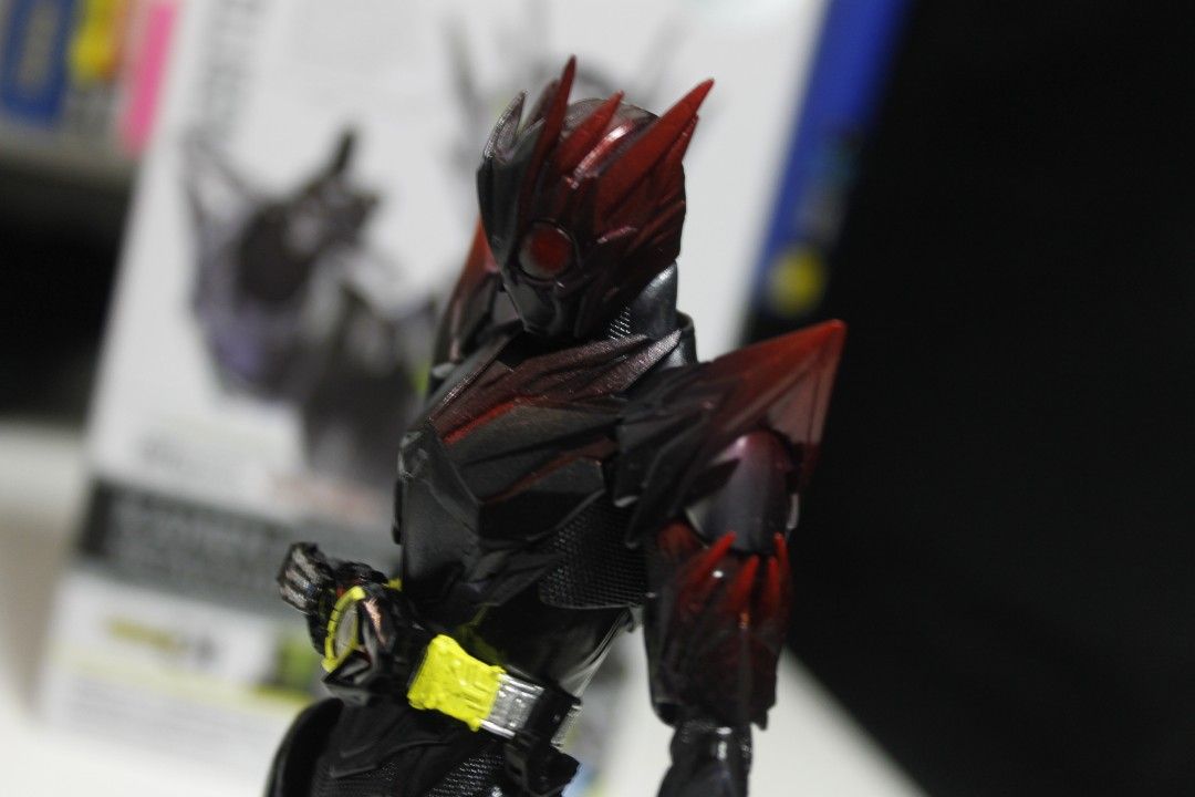 [Custom SHF] Kamen Rider Dark Metal Cluster Hopper, Masked Rider Zero ...