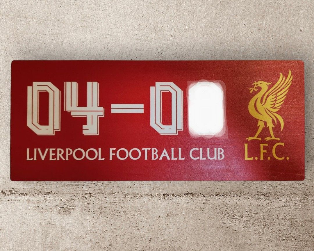 Customized Signage Football Soccer | Manchester United, Liverpool ...