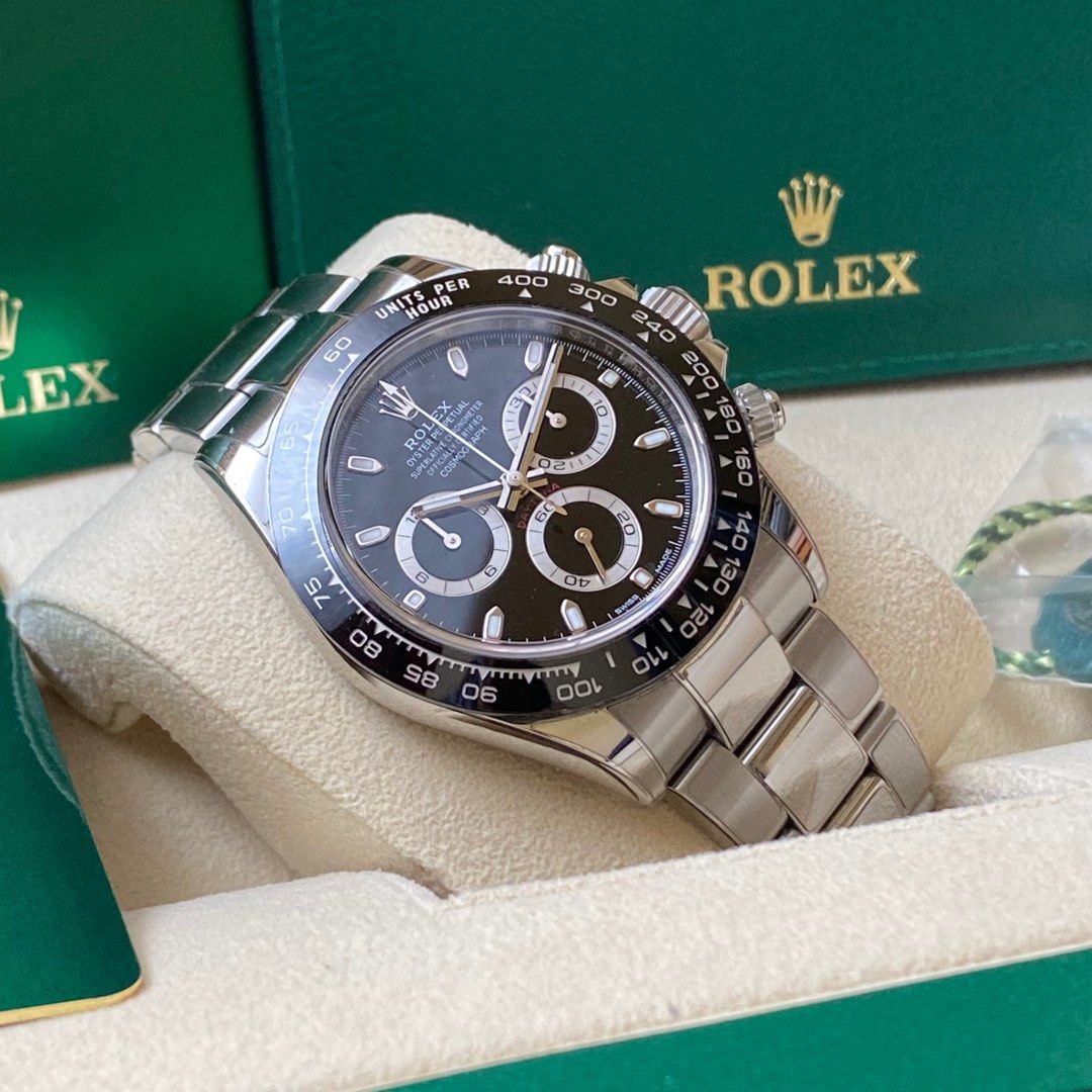 Daytona Cosmograph “ CONGO “ Rolex Ceramic Bezel Black dial 116500LN ...