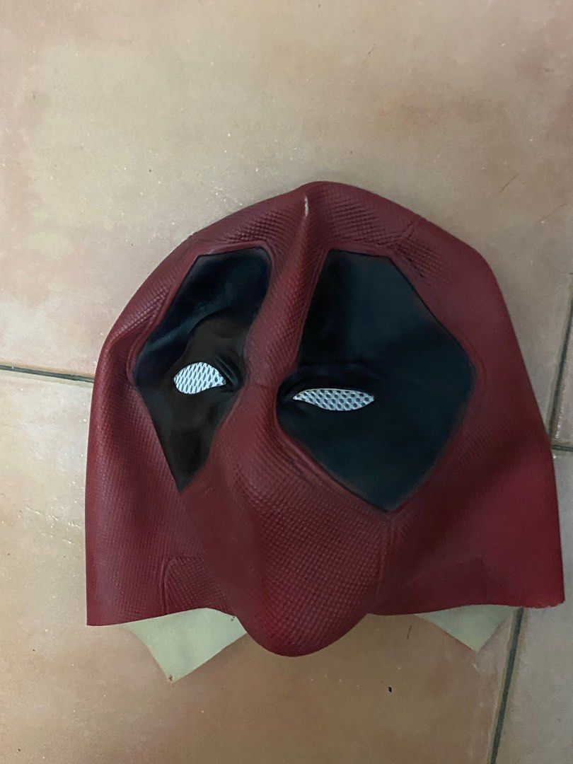 Deadpool silicone mask, Health & Nutrition, Face Masks & Face Shields ...