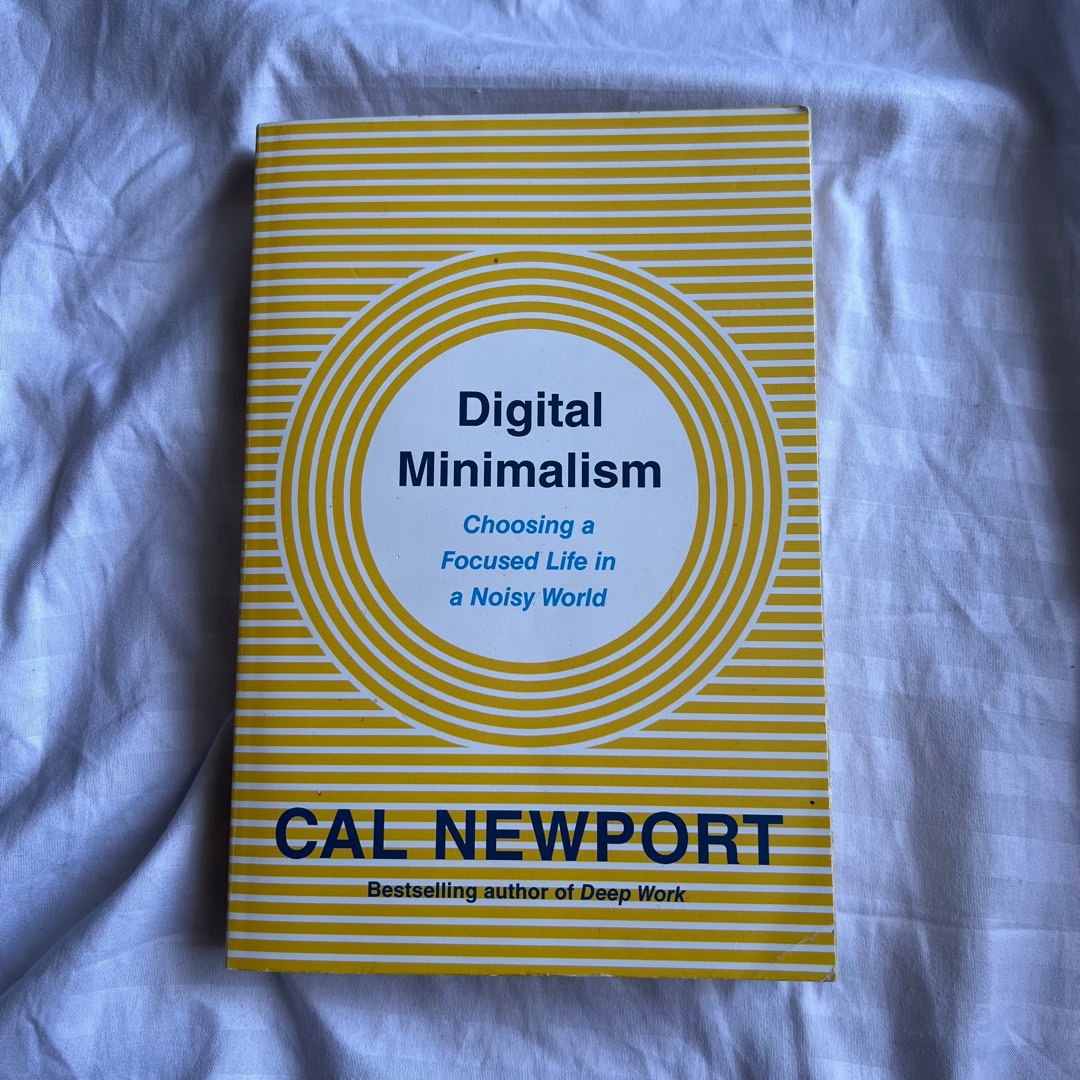 Digital Minimalism by Cal Newport, Hobbies & Toys, Books & Magazines ...
