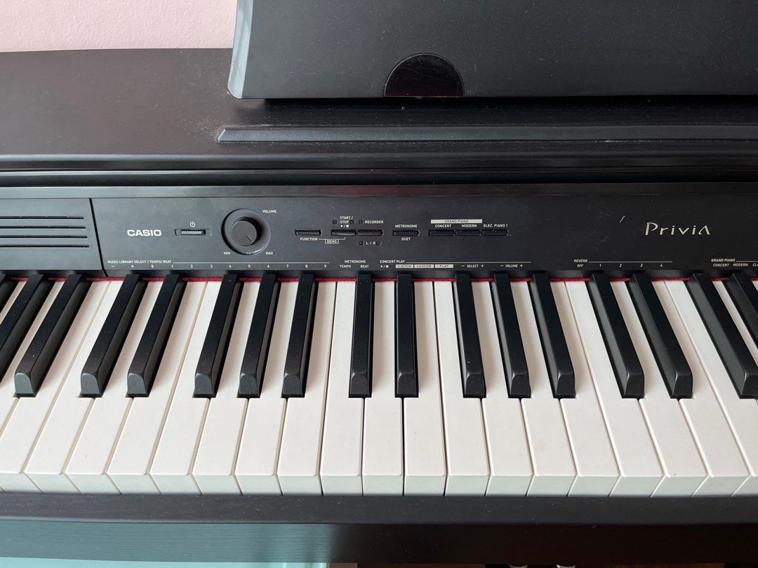 Digital Piano Casio privia px-760, chair included. , Hobbies & Toys, Music & Media, Musical ...