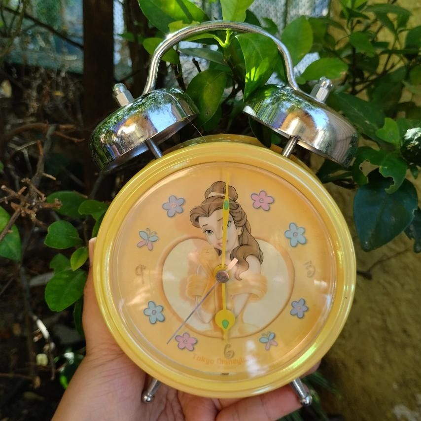 DISNEY Princess BELLE (Beauty & the Beast) Alarm Clock, Furniture ...