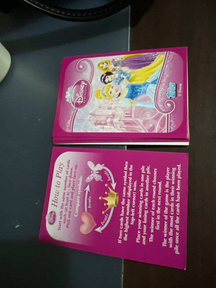 Disney Princess Trading Card Game, Hobbies & Toys, Toys & Games on ...