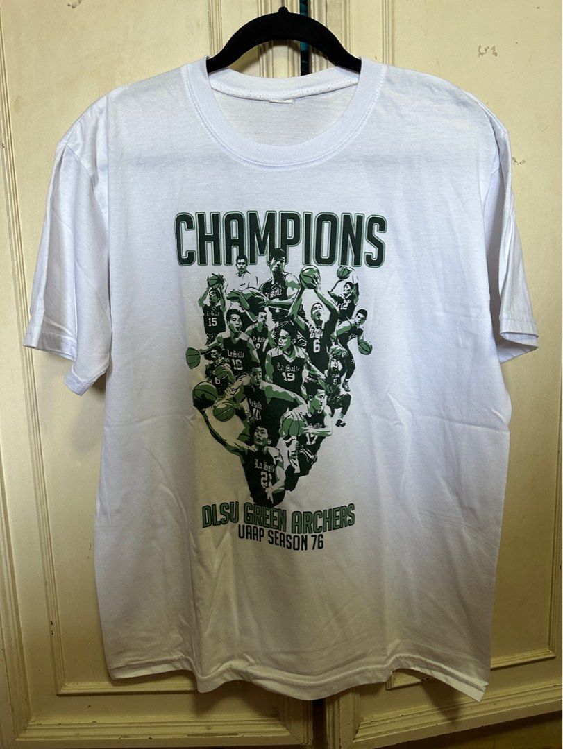 DLSU Green Archers UAAP Season 76 Champions Shirt, Men's Fashion, Tops ...