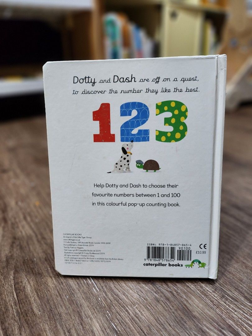Dotty and Dash's 123 Counting Book, Hobbies & Toys, Books & Magazines ...