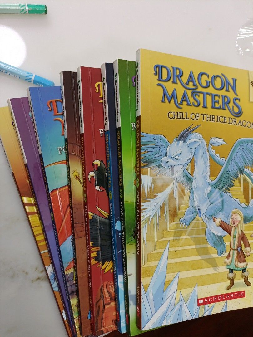 Dragon masters book 2-9, Hobbies & Toys, Books & Magazines, Fiction ...