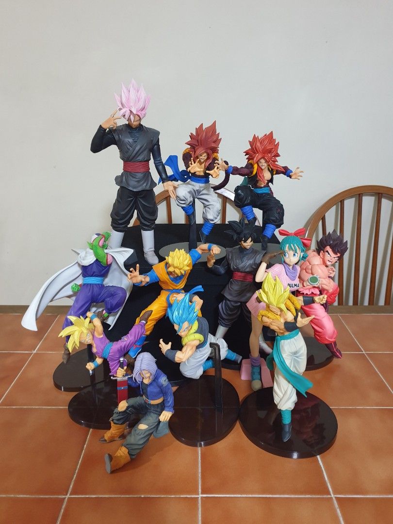 Dragonball - Goku Black, Gogeta, Piccolo, Gohan, Trunks, Bulma - Super ...
