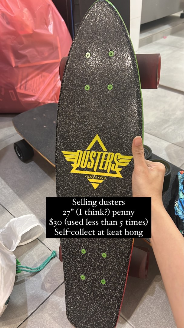 Dusters 27inch penny board, Sports Equipment, Sports & Games, Skates ...