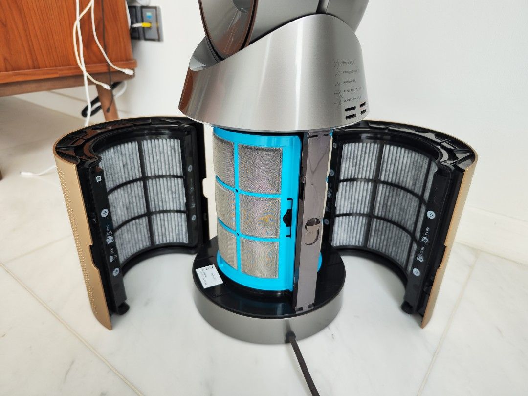 Dyson pure cool purifying Tower Fan TP09 Brown, Furniture & Home Living ...