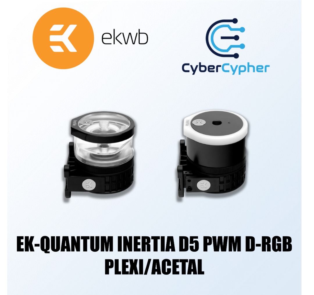 EK-Quantum INERTIA D5 PWM D-RGB PLEXI/ACETAL, Computers & Tech, Parts ...