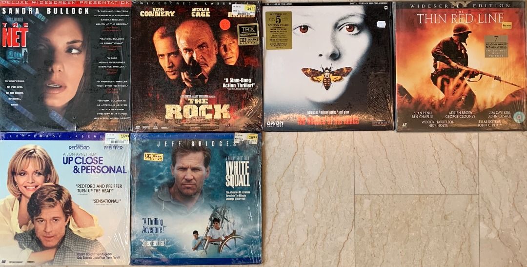 English movies in Laser Disc (LD) for sales, Hobbies & Toys, Music ...